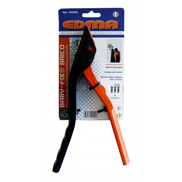 Pinza per ancoraggi metallici EDMA in ferro professionale – Eternal Brico